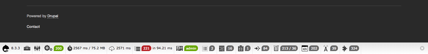 How to debug Drupal 8 website performance using Web Profiler
